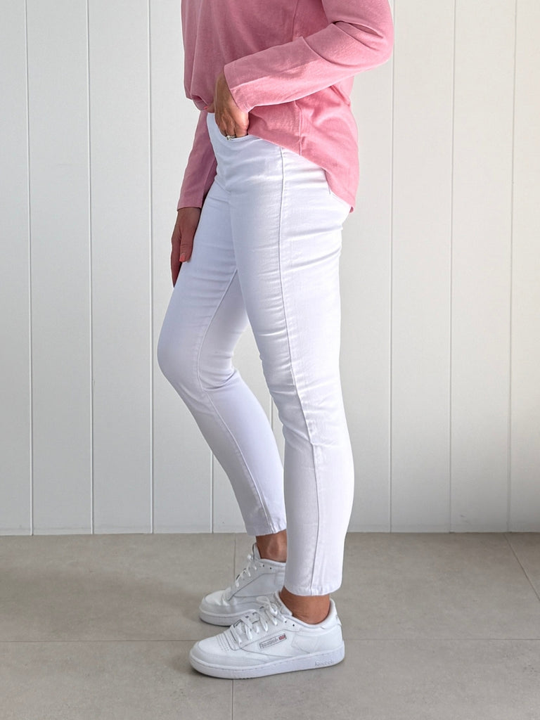 Chicago Slim Leg Jean - White – Threadz